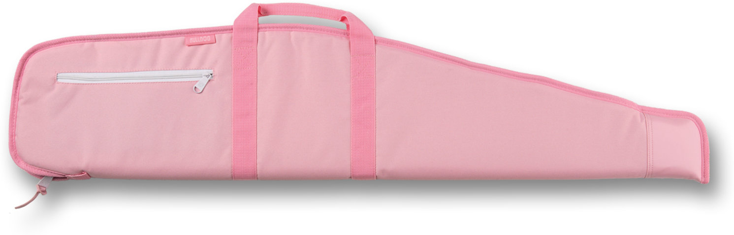 Bulldog Cases & Vaults Deluxe Shotgun Case Pink With Pink Trim 52In ...