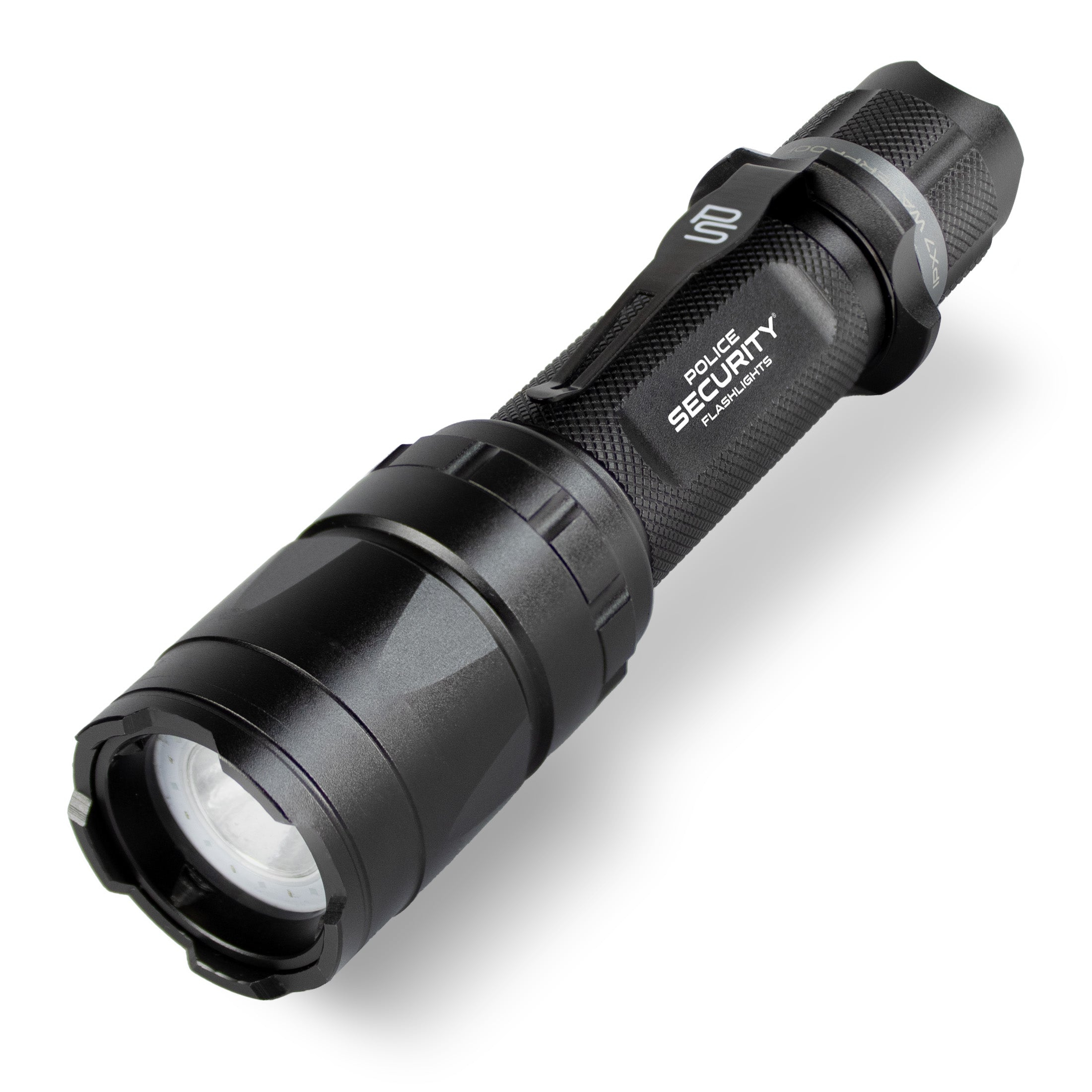 Police Security Trac Tact-R 1000 Lumen LED Rechargeable Flashlight ...