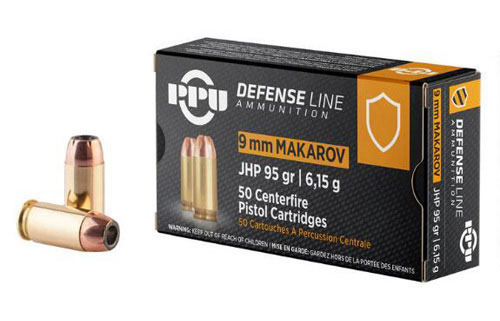 PPU 9x18 Makarov JHP 95 Grain Pistol Ammunition PPUPPD9M Review - The ...