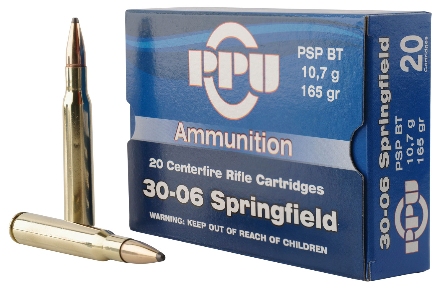 PPU PP30062 30-06 Springfield 165 Gr PSP Rifle Ammo Review - The Civil War
