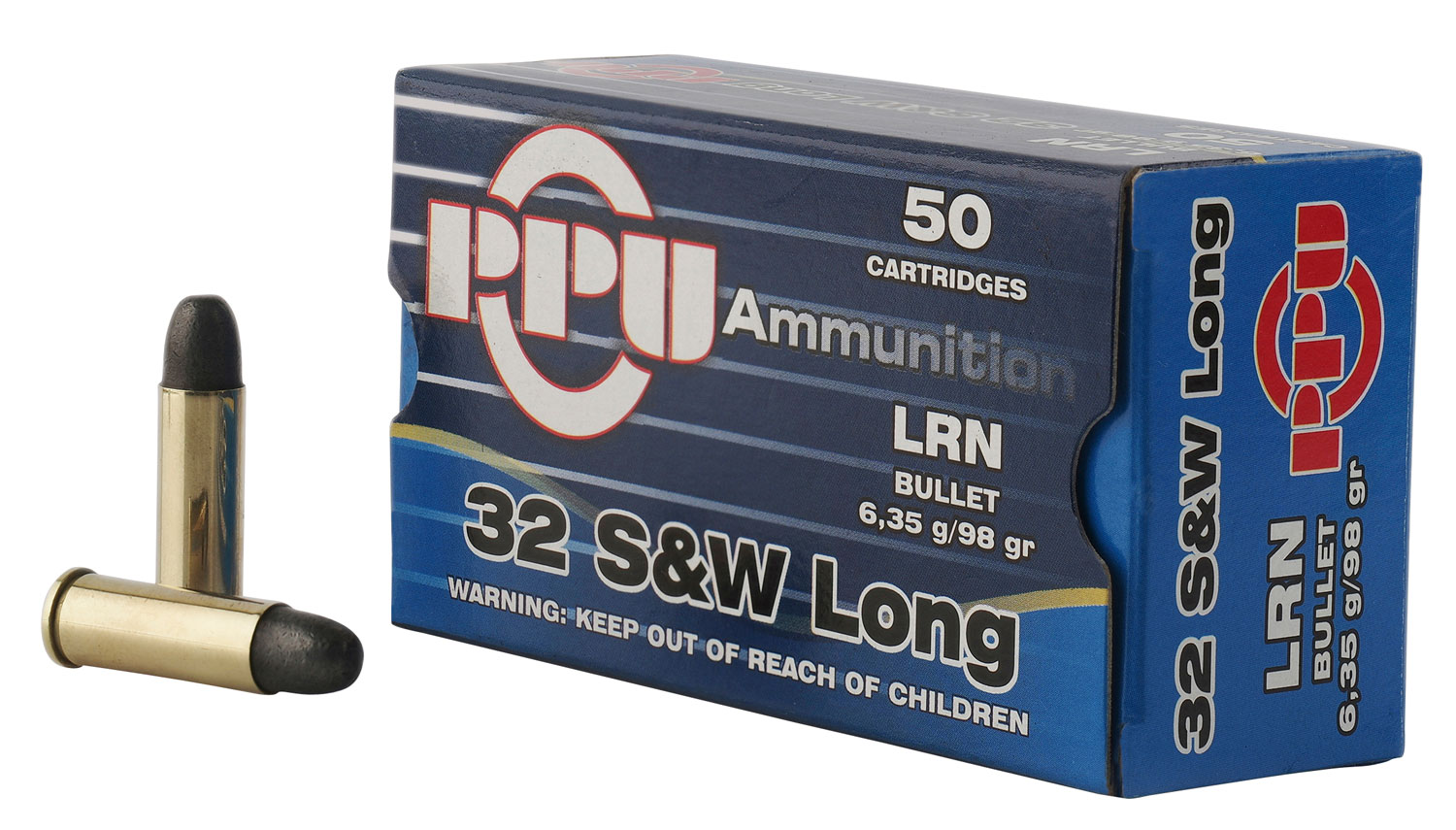 PPU .32 S&W Long 98 Grain LRN Pistol Ammunition Review - The Civil War