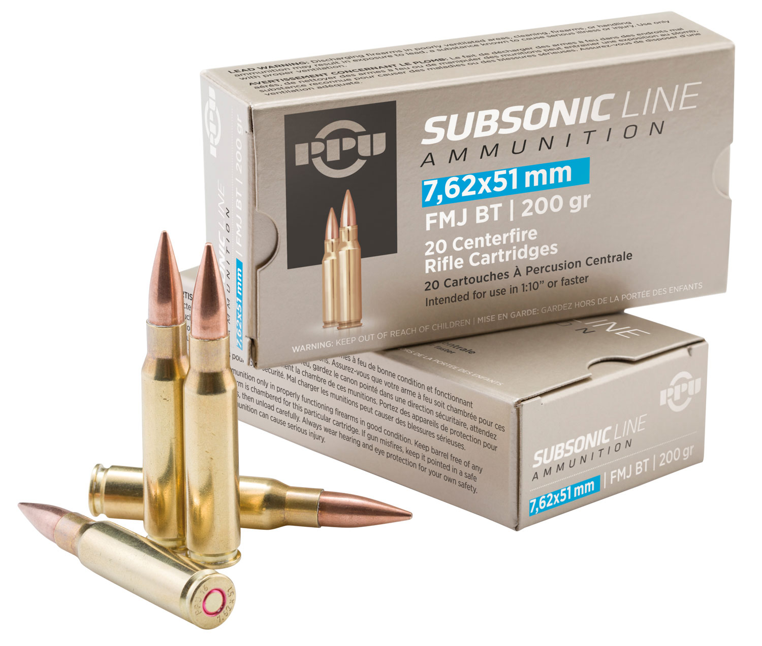 PPU PPS762 Subsonic 308 Win 200 Gr FMJBT Review - The Civil War