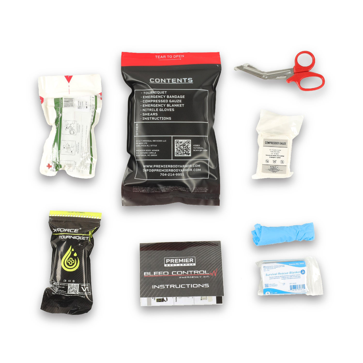 Premier Body Armor PBA Bleed Control Kit - Celox Gauze Review - The ...