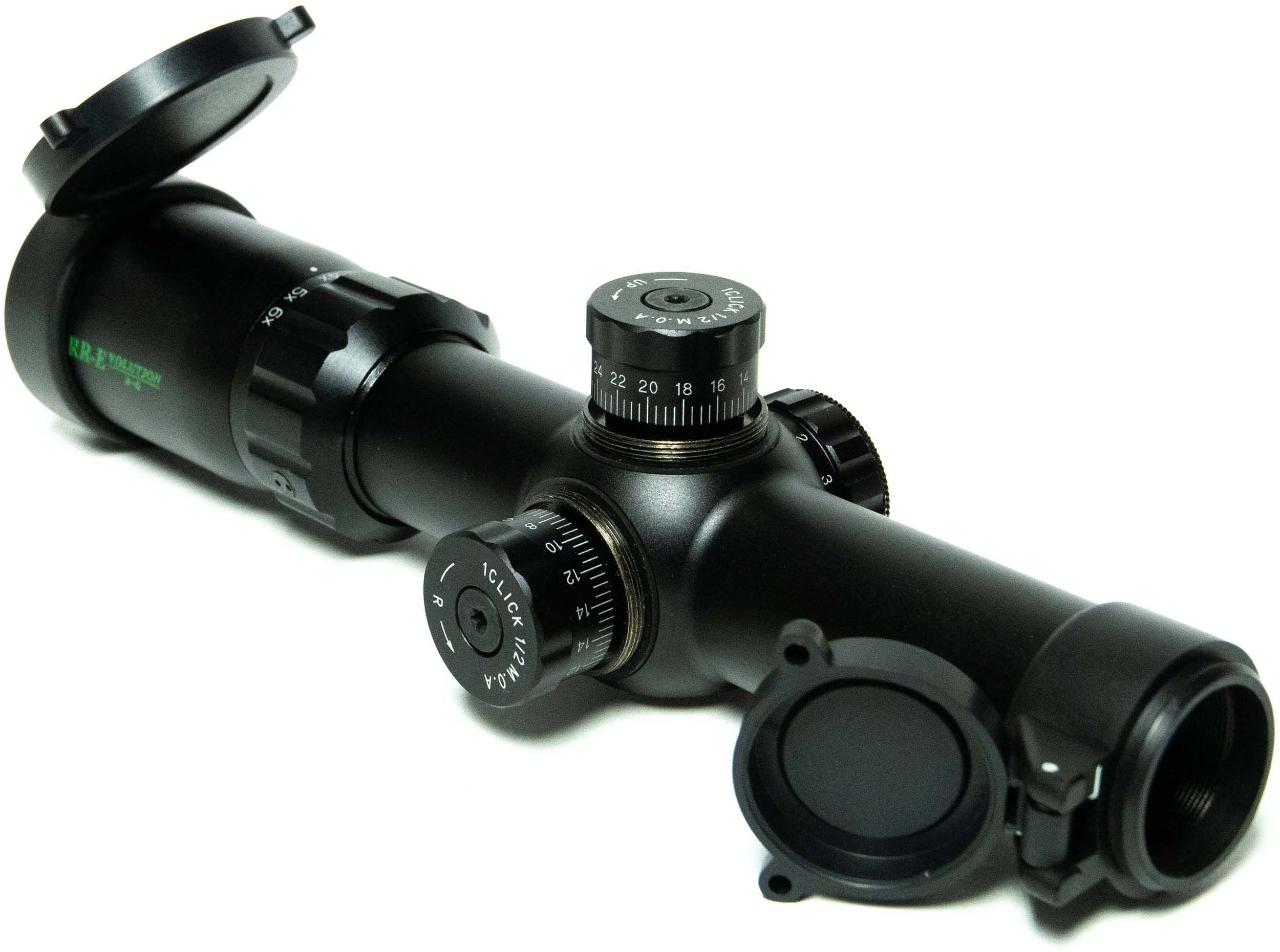 Pride Fowler Industries Rapid Reticle 3G-2 1-6X24mm First Focal Plane ...