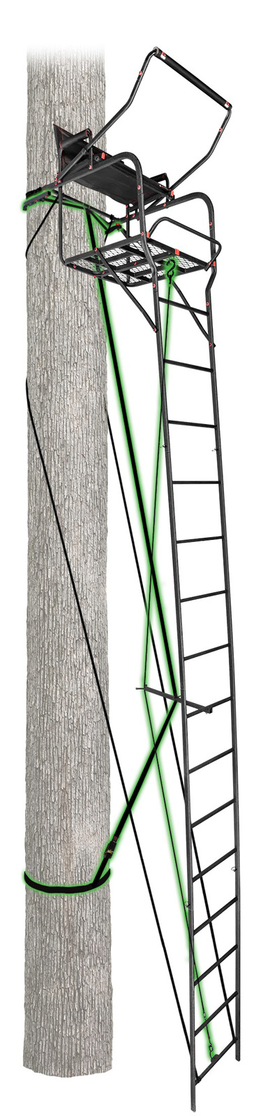 Primal Treestands Mac Daddy Xtra Wide Ladderstand | 11% Off w/ Free ...