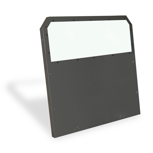 Pro-Gard Industries Window - 1/2 Polycarbonate, 1/2 Expanded Metal with ...