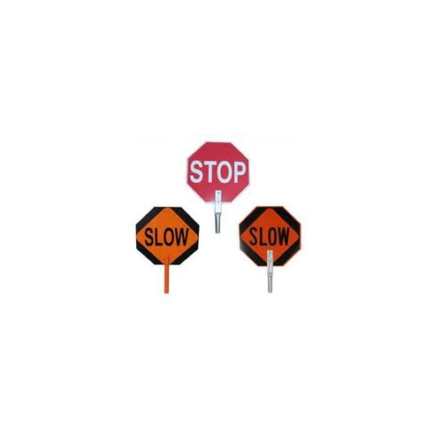Pro-Line Traffic Safety 18inch Paddle Sign - Stop/Slow Review - The ...