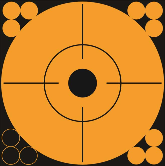 Pro-Shot 6RDOT-10 Target Dots - 6 Orange - 10 Pack Review - The Civil War