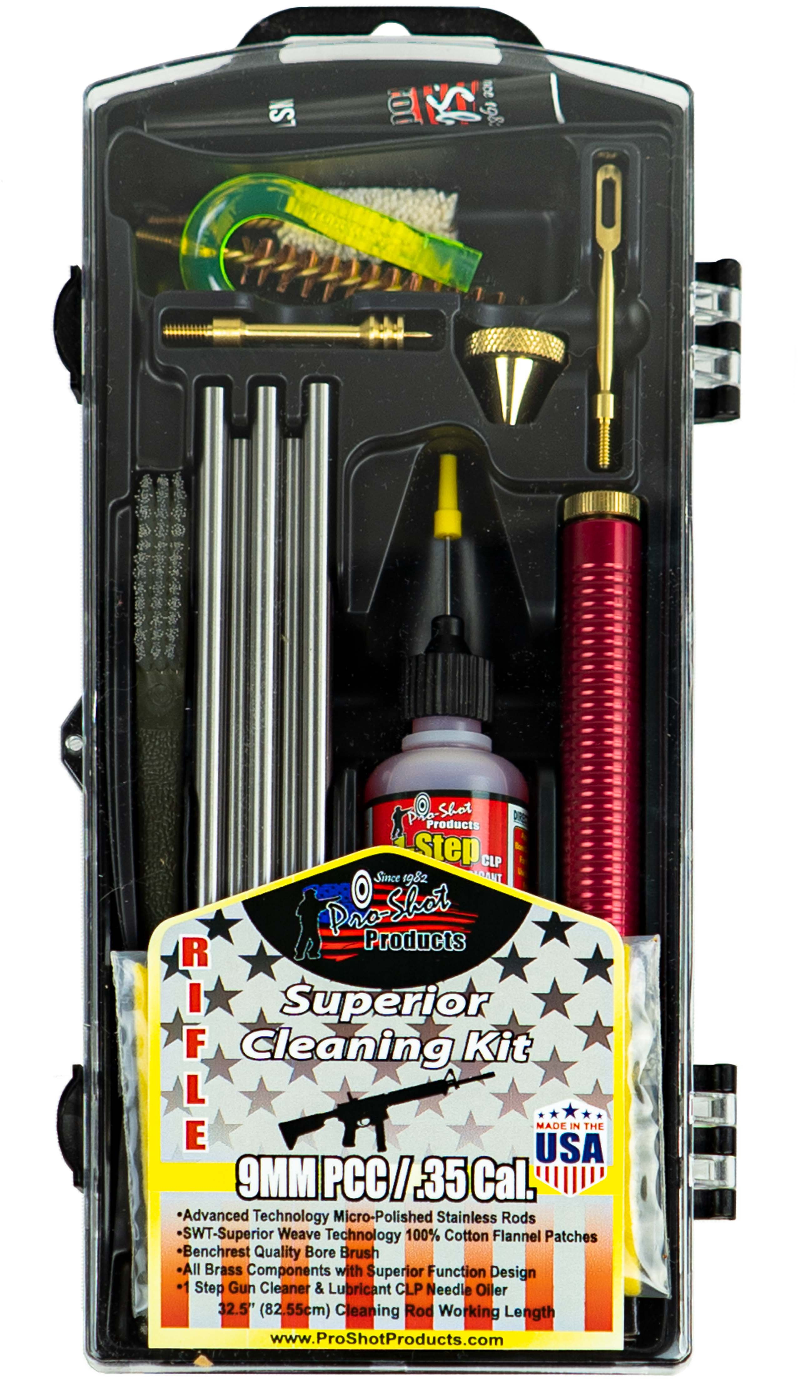 Pro-Shot 9mm/.35 Cal. Rifle Cleaning Kit Review - The Civil War