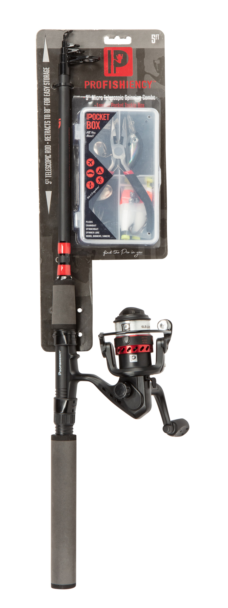 ProFISHiency 5 Micro Telescopic Spinning Combo Review - The Civil War