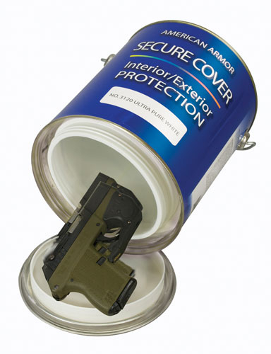 American Armor 1 Gallon Paint Can Gun Concealment Safe Review - The ...