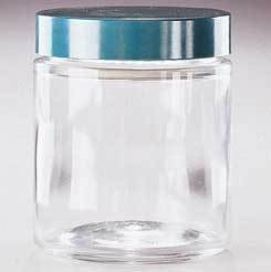 Qorpak 7739C Straight-Sided Wide Mouth Rounds with Polyethylene-Lined ...