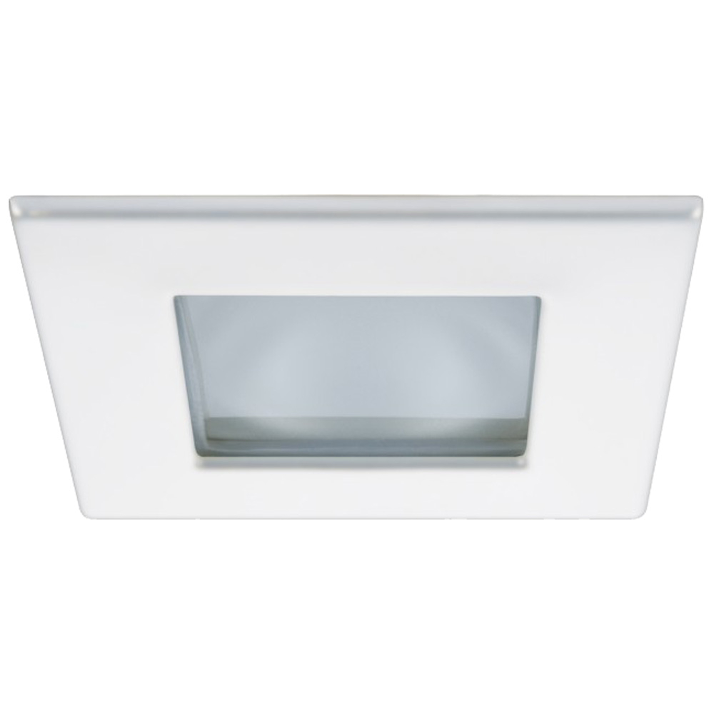 Quick Marina XP Downlight 4W LED Round Light w/ Square Satin Bezel ...