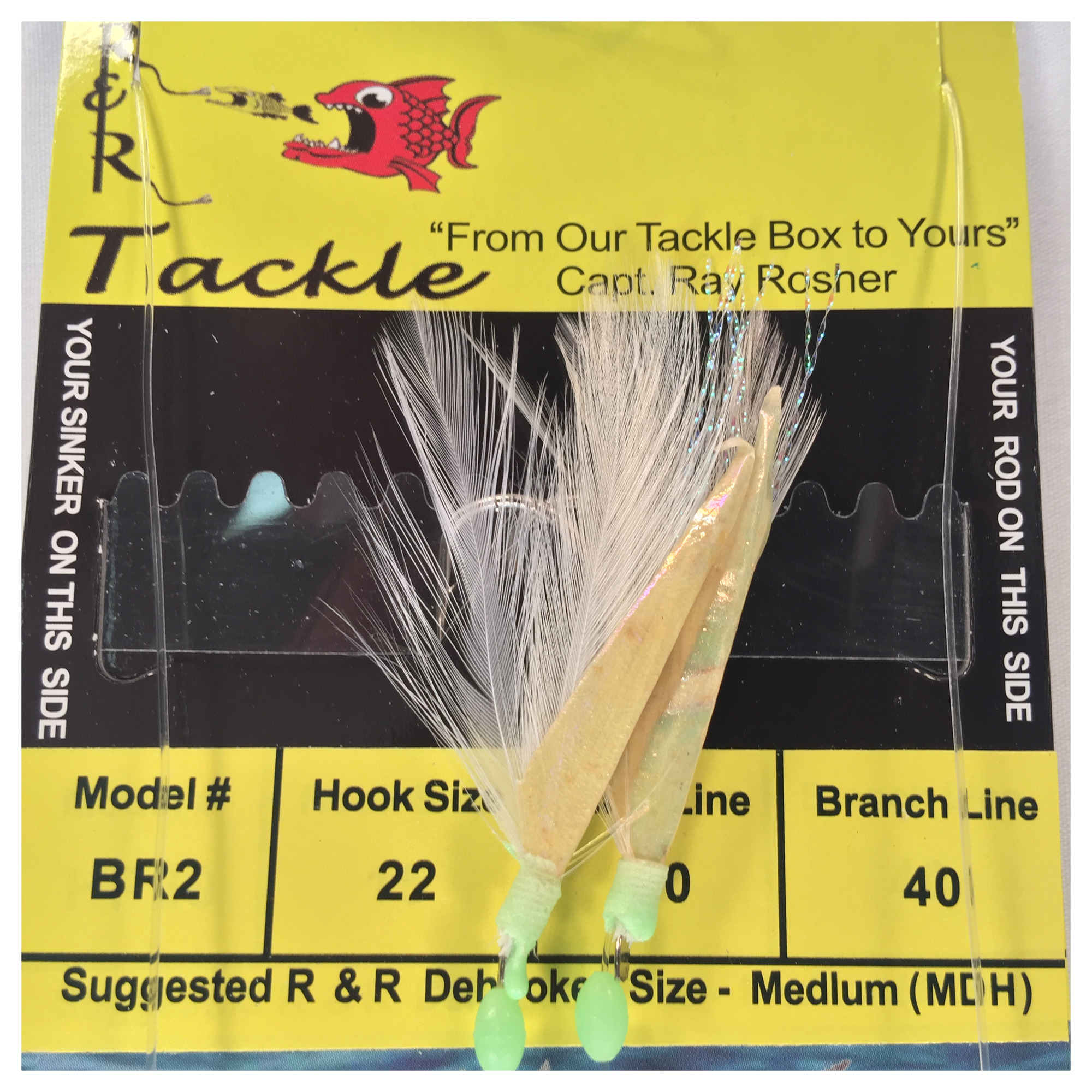 R&R Tackle Sabiki Heavy Blue Runner Rig 2 Hook Review - The ...