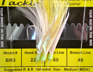 R&R Tackle Sabiki Heavy Blue Runner Rig - 3 Hook Review - The Civil War