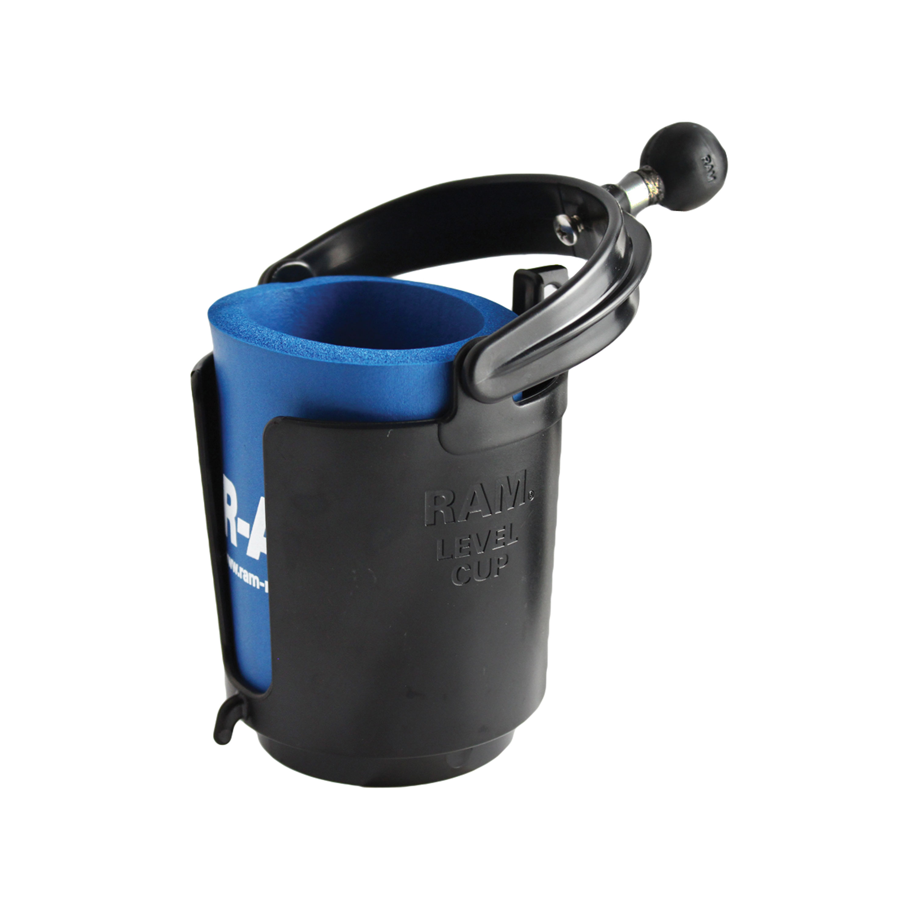 Ram Mounts RAM-B-132BU Self Leveling Cup Holder Review - The Civil War