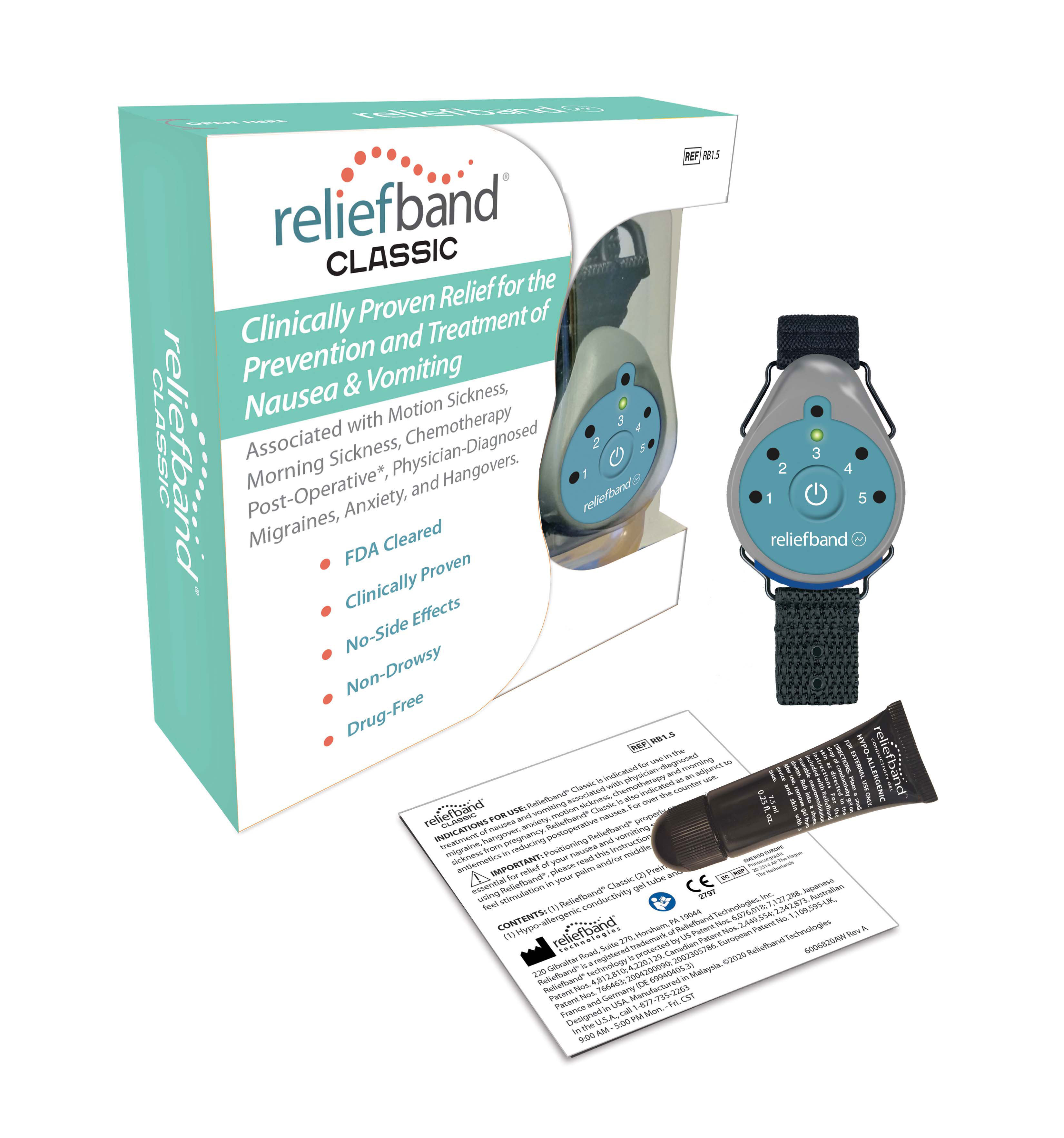 Reliefband Technologies Anti-Nausea and Vomiting Classic Band Review ...