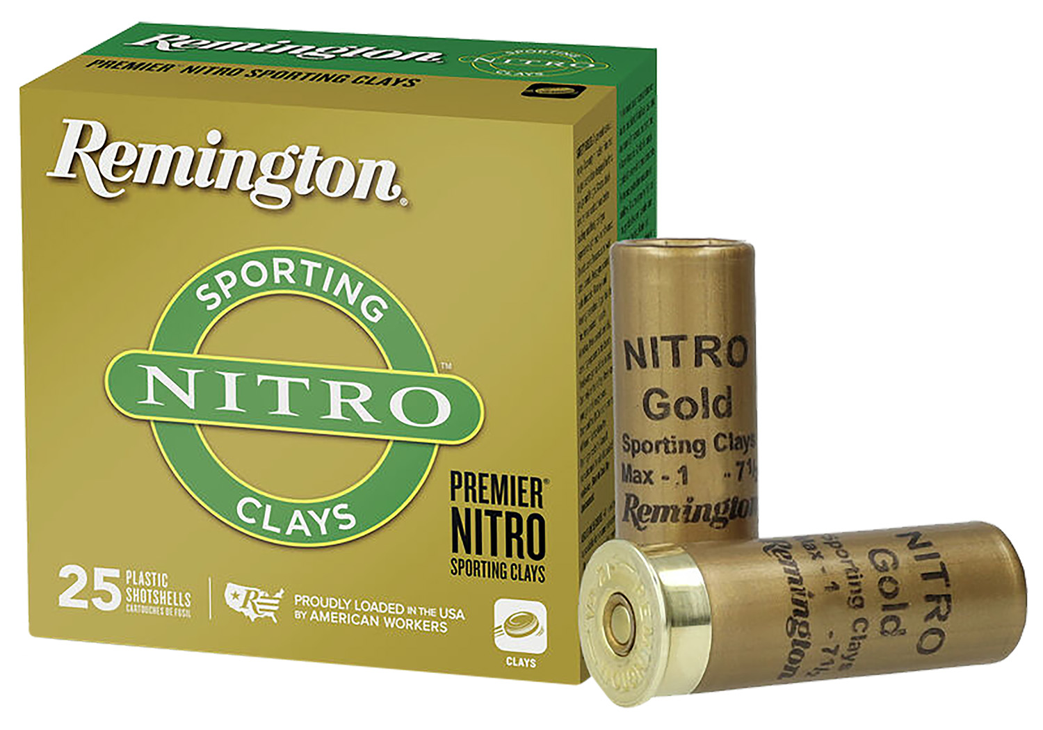 Remington Nitro Sporting Clay 12 Gauge 1oz 2.75'' Shotgun Ammunition ...