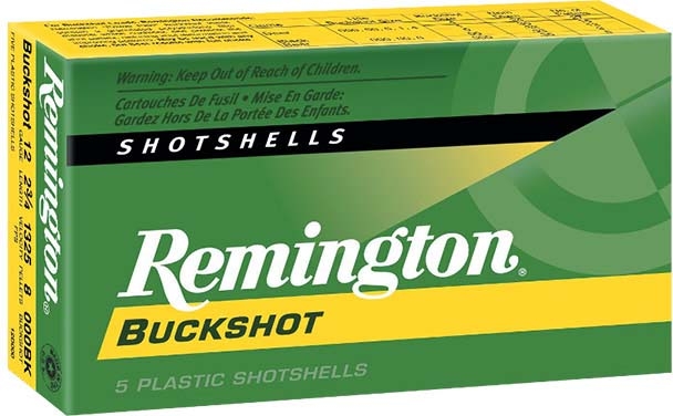 Remington Express Buckshot 12 Gauge 2.75in Shotgun Ammunition 20626 ...
