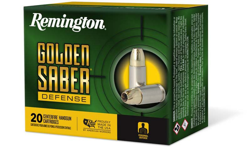 Remington Golden Saber Defense 10mm Auto 180 Grain Hollow Point ...