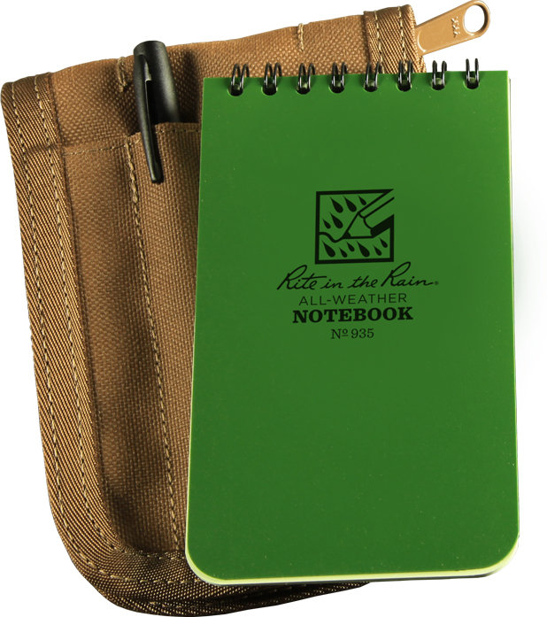 Rite in the Rain 3x5 Notebook Kit - Notebook, Pen, Cover Review - The ...