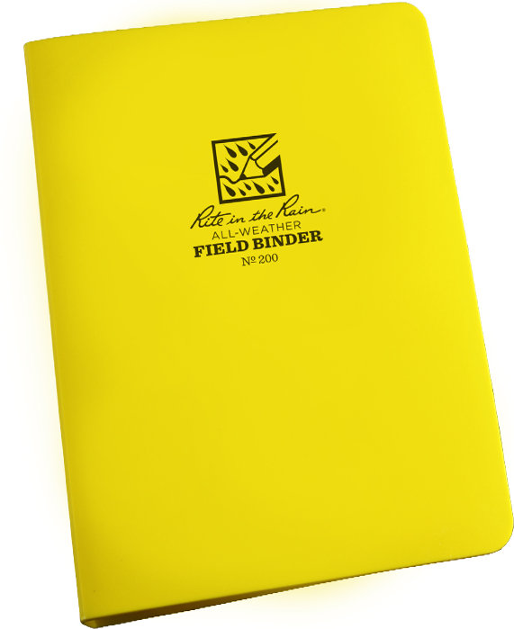 Rite in the Rain All-Weather Field Binder - Waterproof Ring Binder | $2 ...