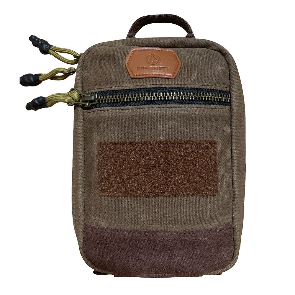 Roaring Fire Smolder Waxed Canvas Organizer Pouch Review - The Civil War