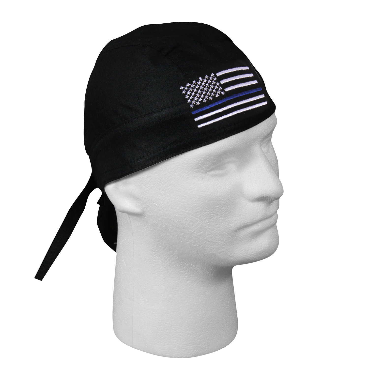 Rothco Thin Blue Line Flag Headwrap Review - The Civil War