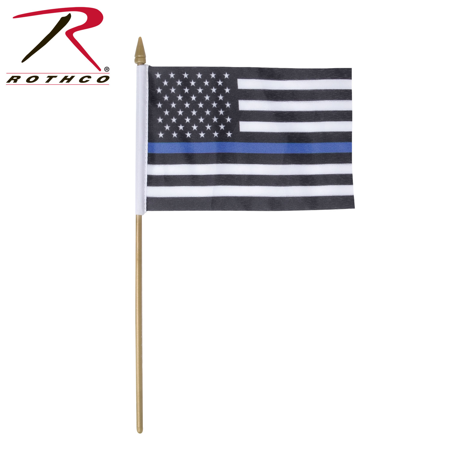 Rothco Thin Blue Line Stick Flag Review - The Civil War