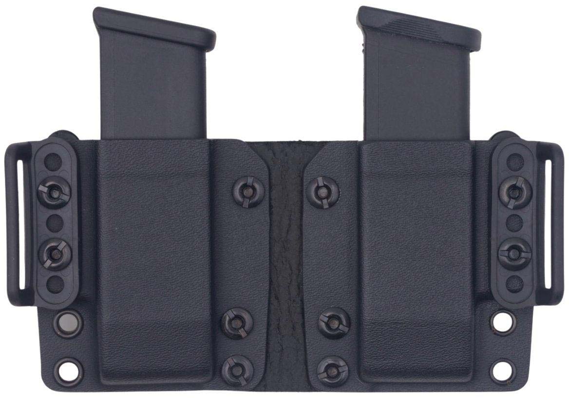 Rounded 9/40 Double Stack OWB KYDEX Double Magazine Holster | Up to 37% Off 5 Star Rating w ...
