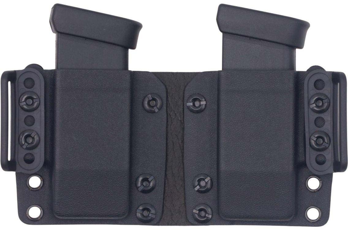 Rounded 380 Single Stack OWB KYDEX Double Magazine Holster Review - The ...