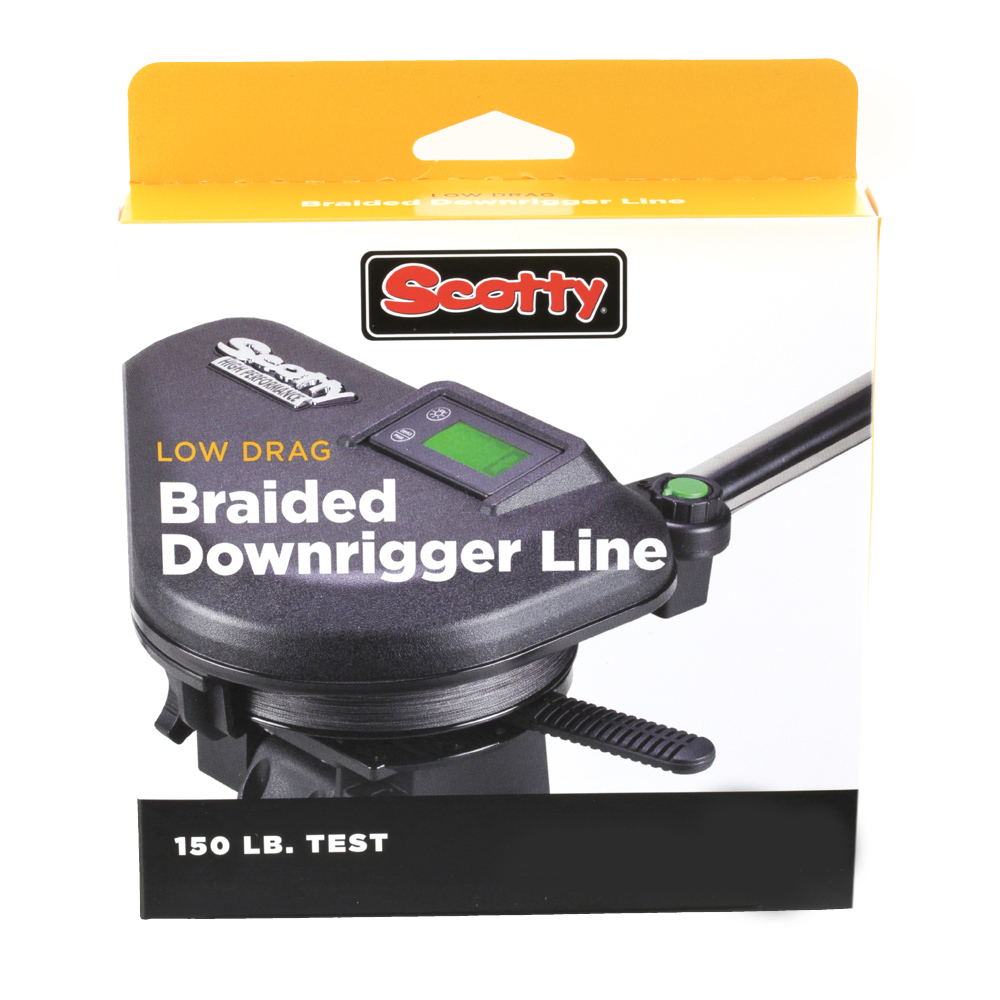 Scotty 150lb Low Drag Braided Downrigger Line Review - The Civil War