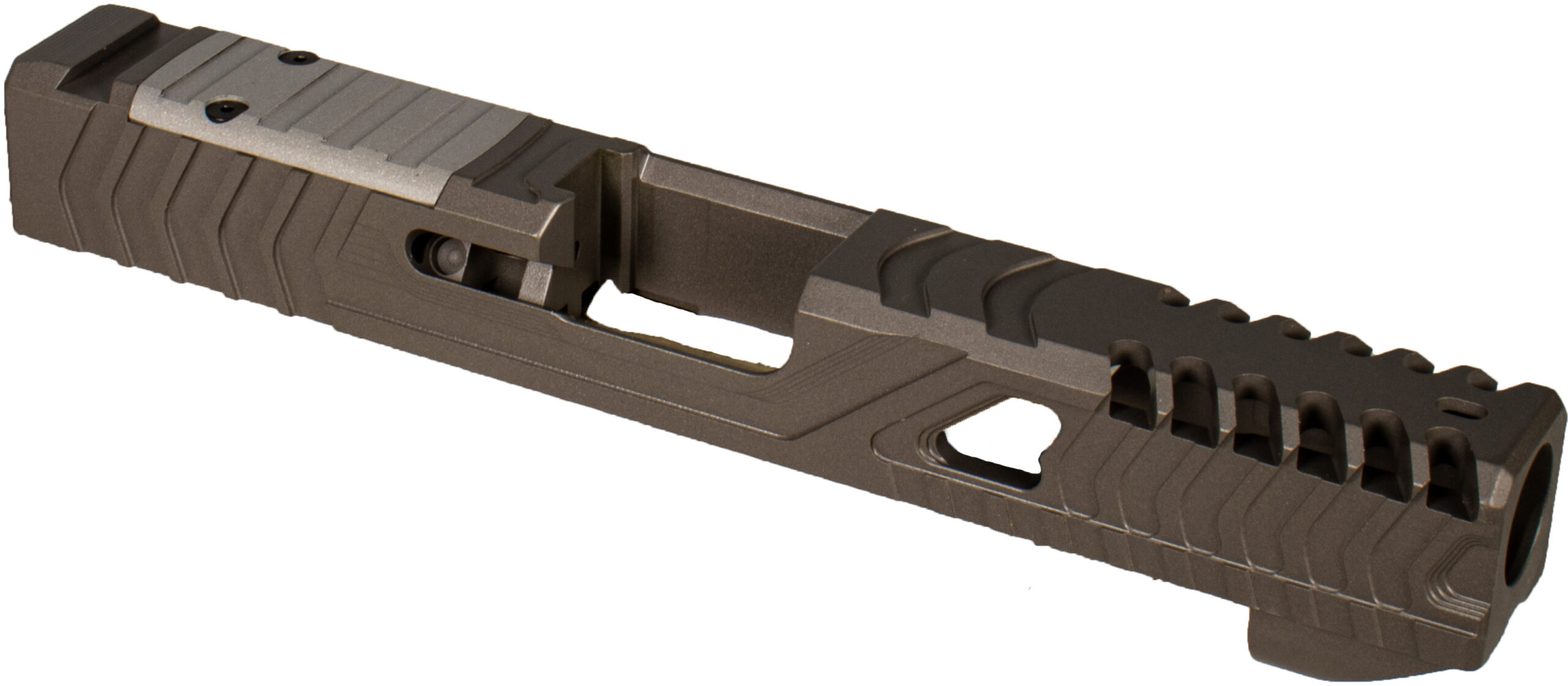 Shark Coast Tactical Method BOB Custom Stripped Pistol Slide | Free ...