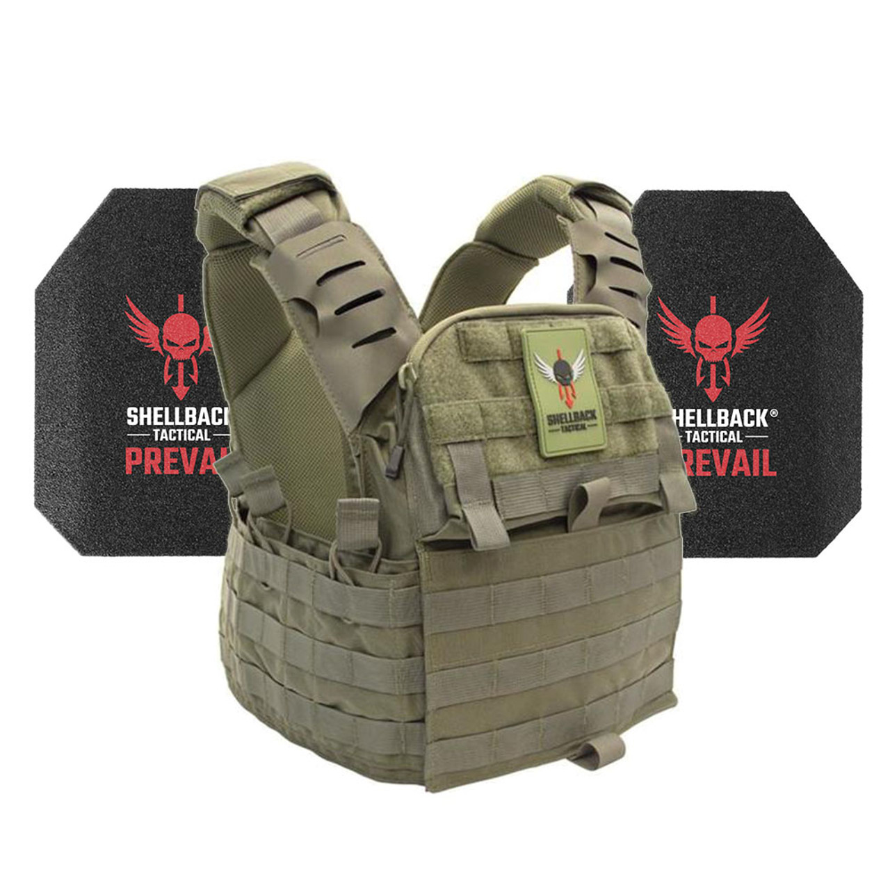 Shellback Tactical Banshee Elite 2.0 Level III Steel Plates Armor Kit ...