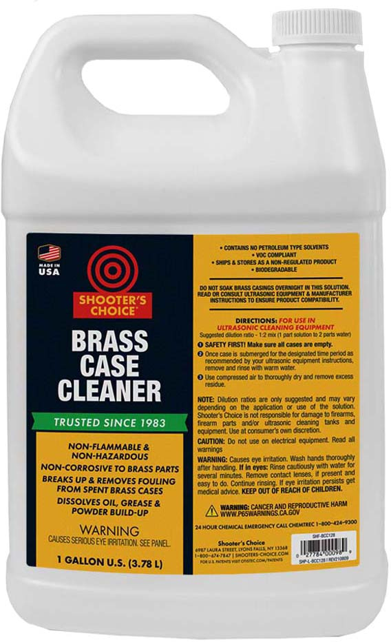 Shooter's Choice Brass Case Cleaner Review - Gun Values Board