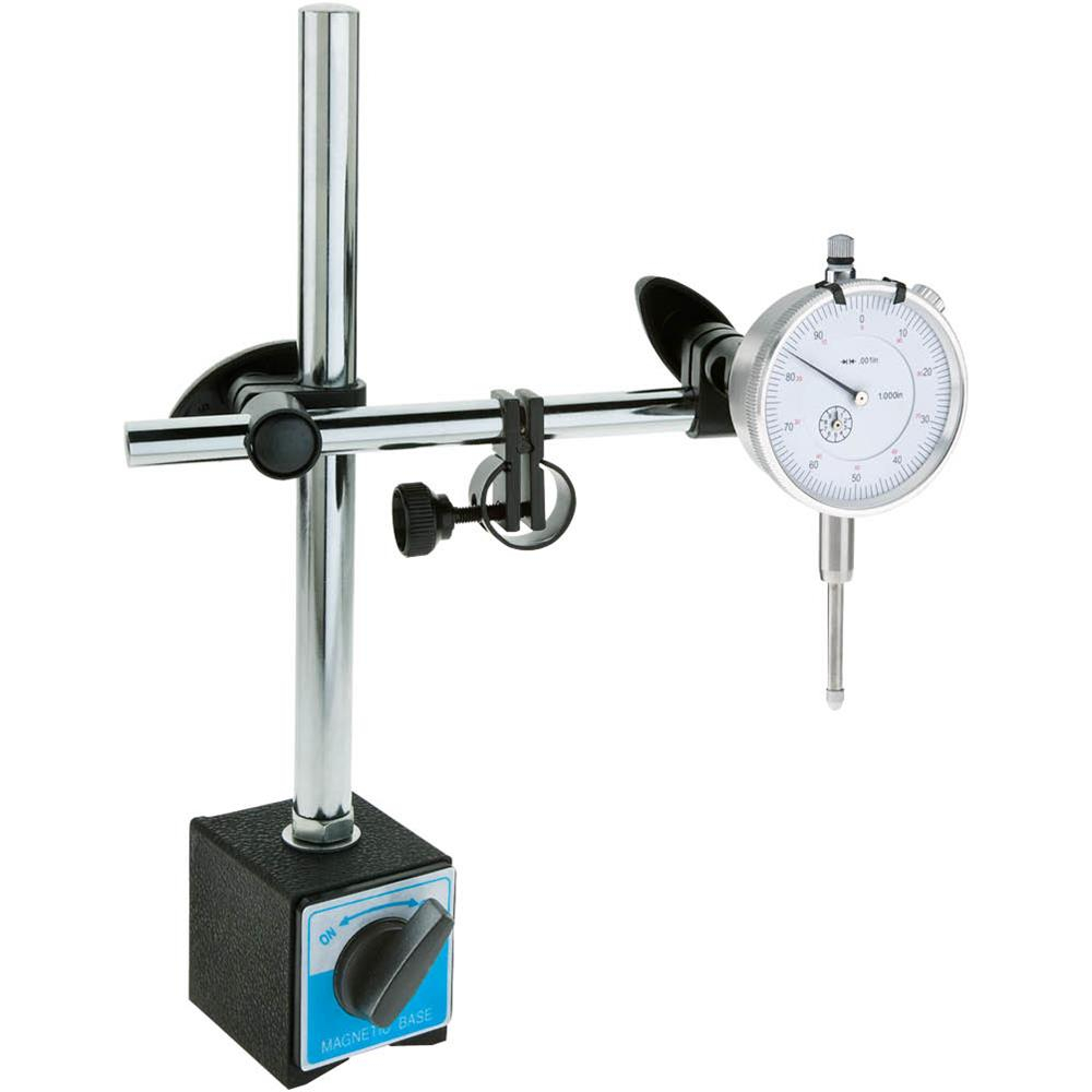 Shop Fox Magnetic Base w/Dial Indicator in Case Review - Gun Values Board