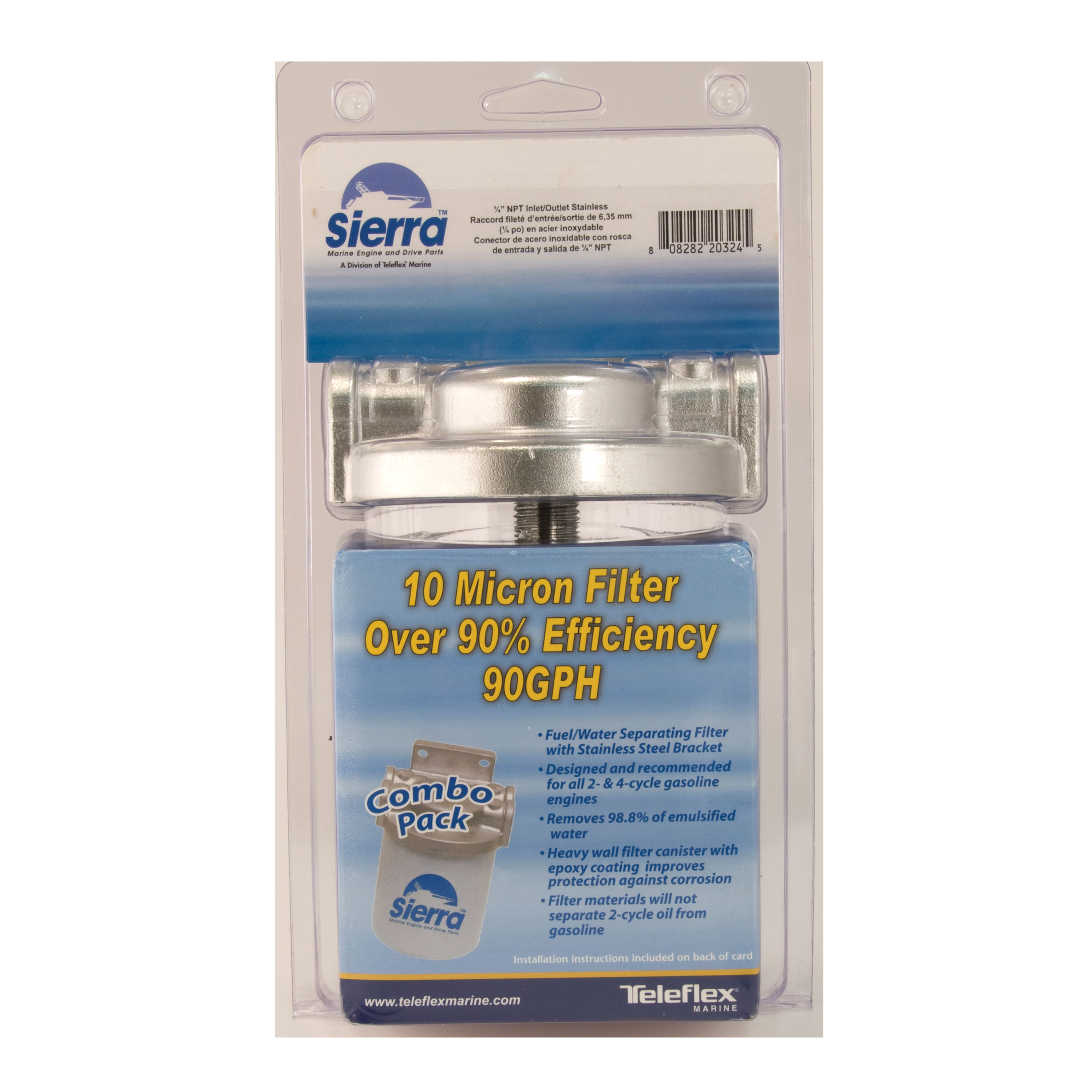 Sierra International 10 Micron Fuel/Water Separator Kit Review - The ...