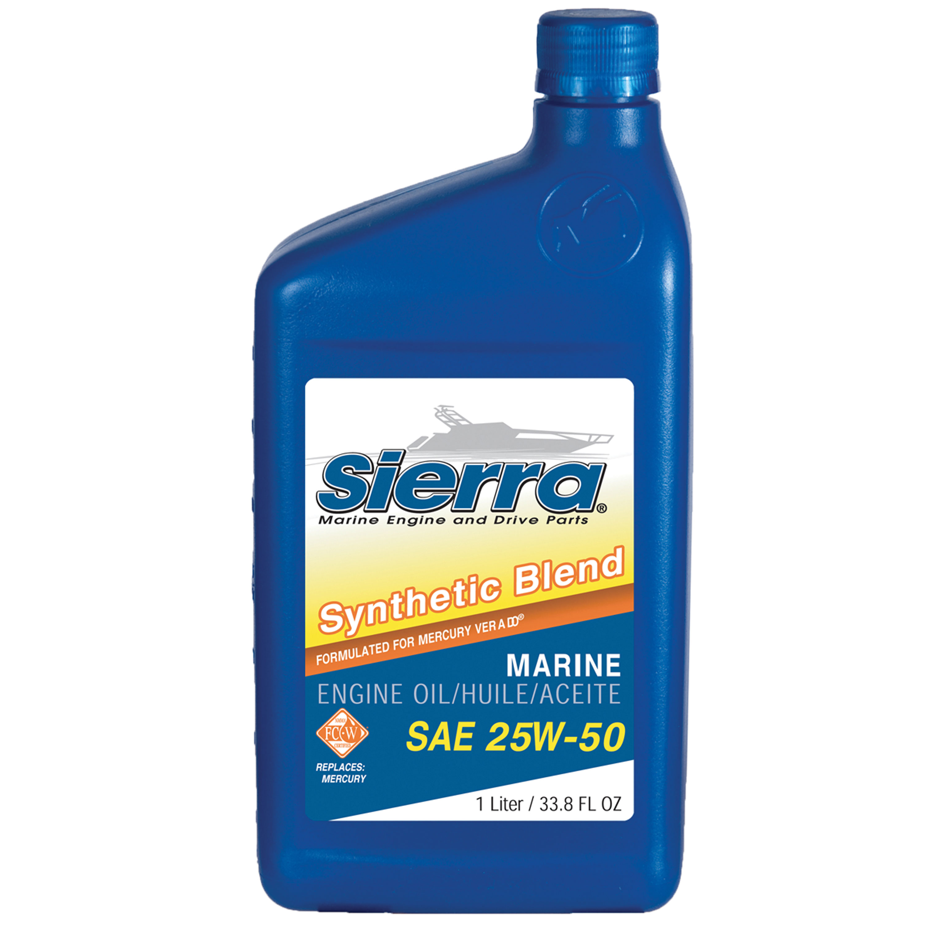 Sierra International 18-95528 25W-50 Synthetic Blend Engine Oil - 1 ...