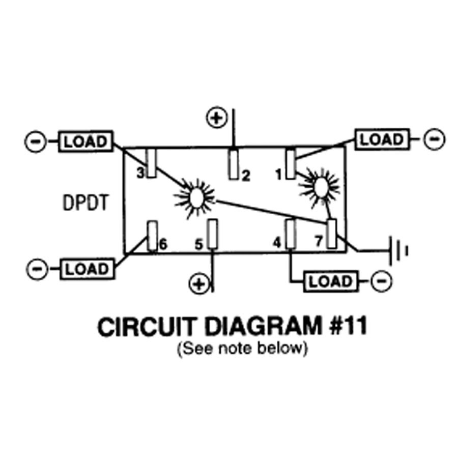 Sierra International RK19840 Illuminated Contura III Rocker Switches ...
