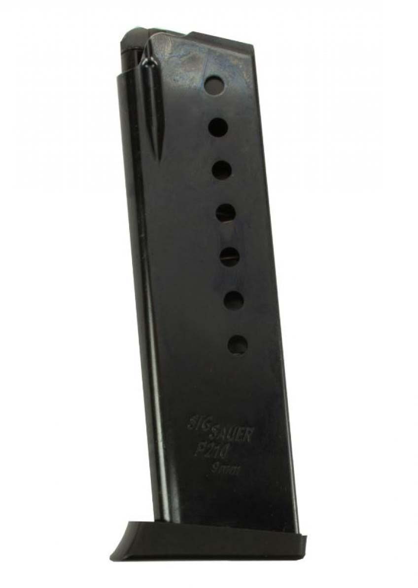 SIG SAUER P210 Standard/Carry/Legend 9mm Luger 8 Round Magazine | $5.00 ...