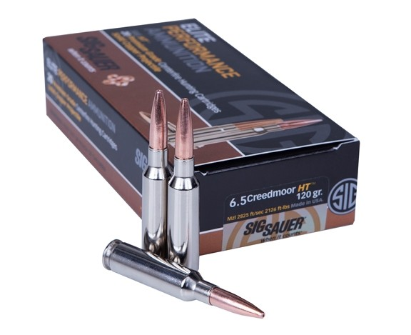 SIG SAUER SIG Hunting Rifle Ammunition 6.5 Creedmoor 120 grain Hunting ...