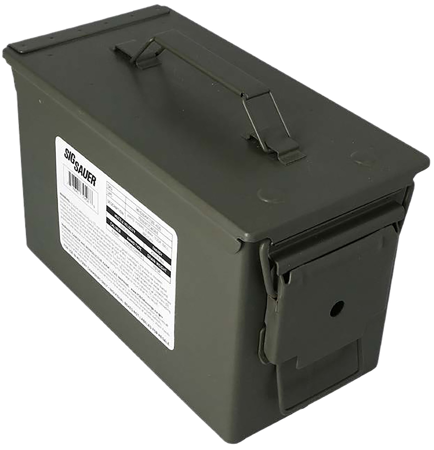 SIG SAUER Hybrid Ball Can 6.8mm Remington SPC 113 Grain FMJ Brass Cased ...