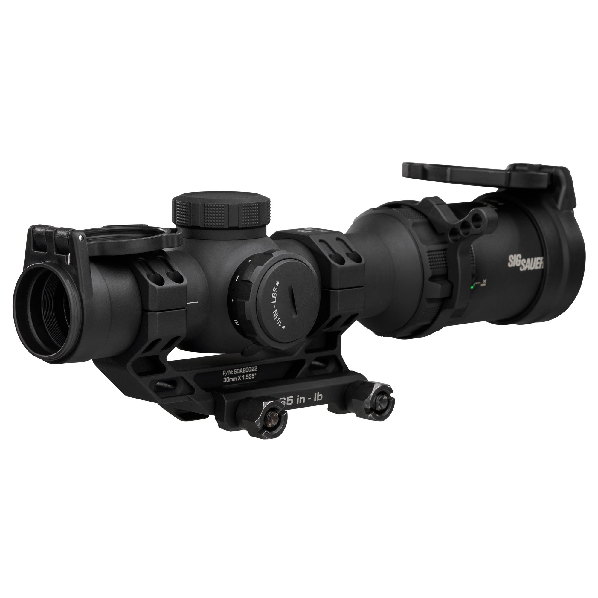 Sig Sauer TANGO MSR Compact 1-8x24mm LPVO Rifle Scope, 30mm Tube ...