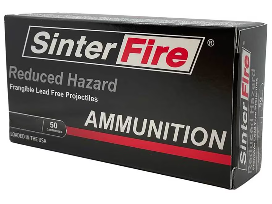SinterFire .223 Rem 55 Grain Frangible Brass Cased Ammunition Review ...