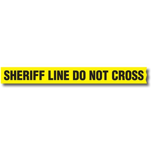 Sirchie - Barrier Tape: Sheriff Line Review - The Civil War