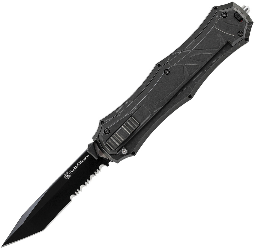 Smith & Wesson Otf Assist Serrated Folding Knife | 38% Off w/ Free S&H