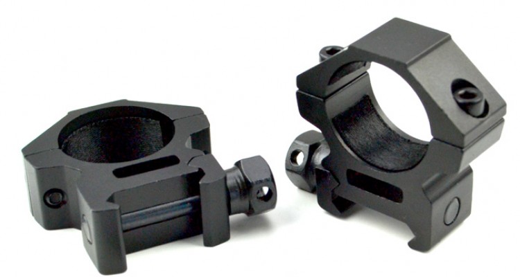 Sniper Low Profile Rifle Scope Rings For Picatinny/Weaver Rail System ...