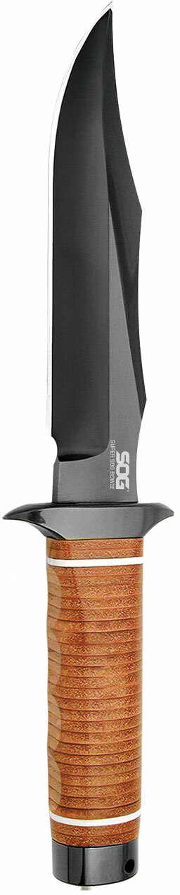 SOG Super SOG Bowie Fixed Blade Knife Review - The Civil War