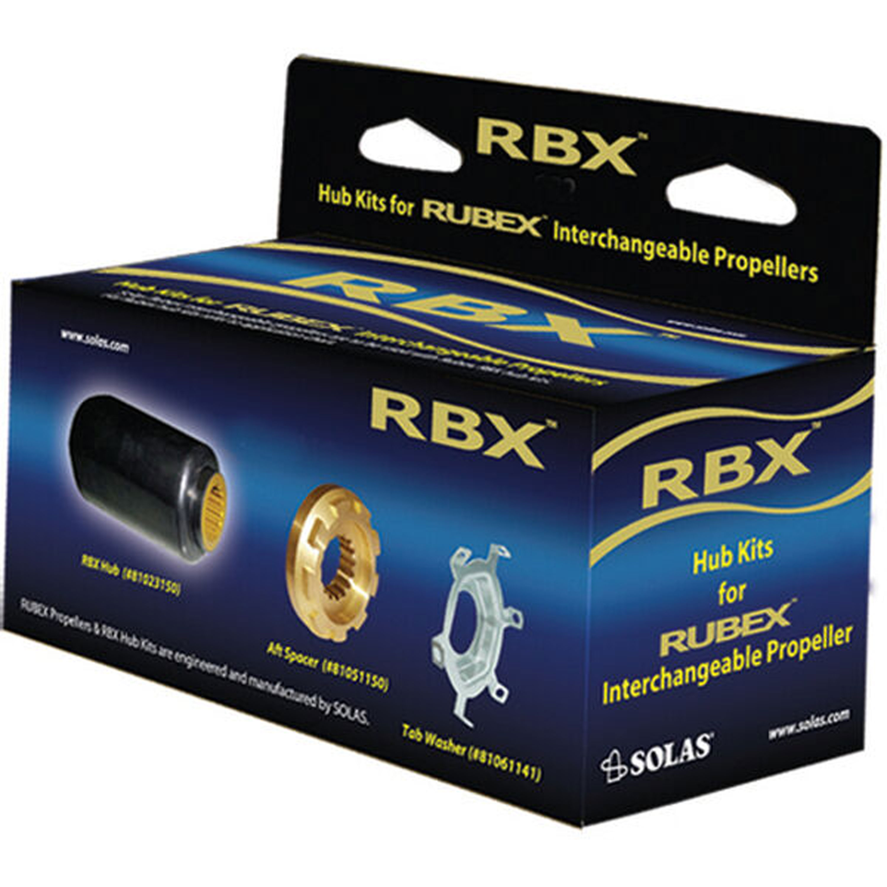 Solas RBX-106 Rubex Hub Kit - Evinrude/Johnson/BRP/OMC/Cobra ...