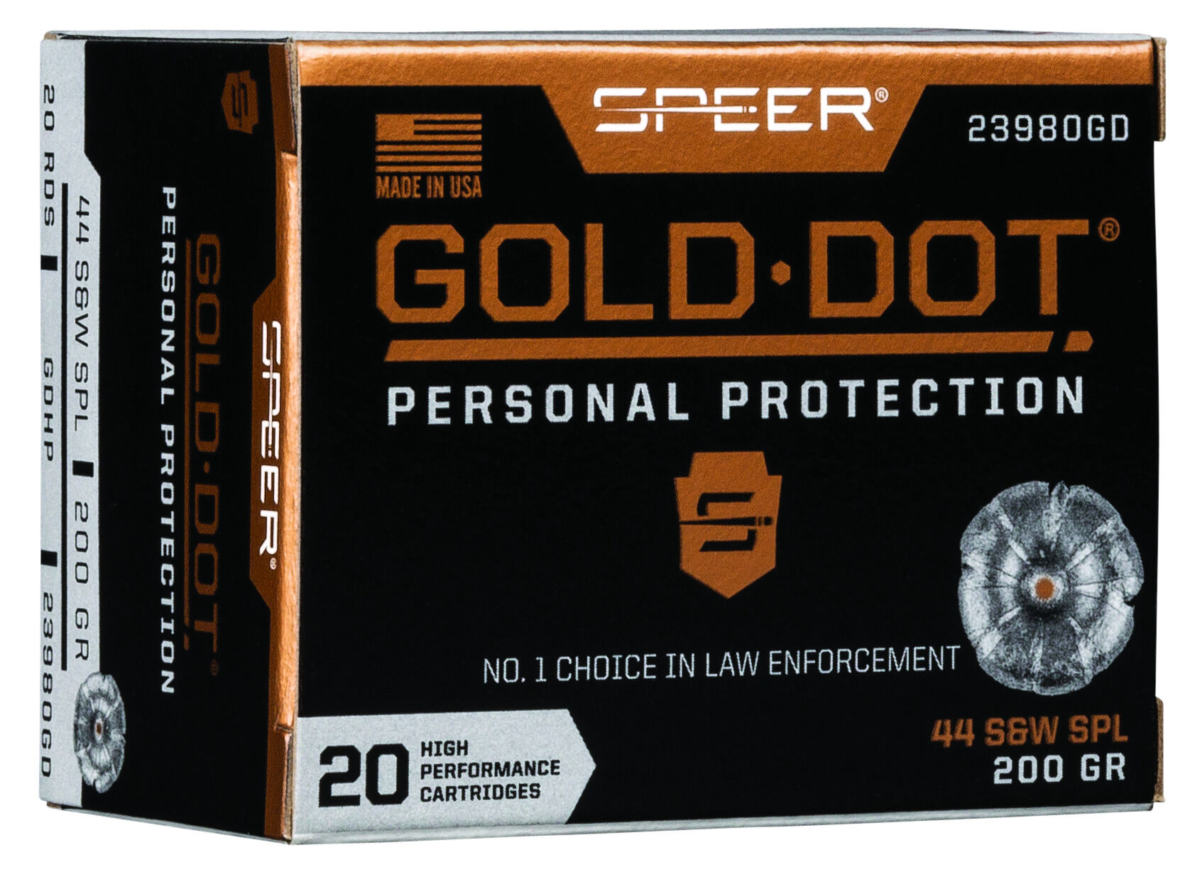 Speer Gold Dot .44 Special 200 Grain Hollow Point Ammunition Review ...
